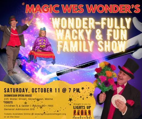 MAGIC WES WONDER’S Wonder-Fully Wacky & Fun Family Show | Lights Up ...
